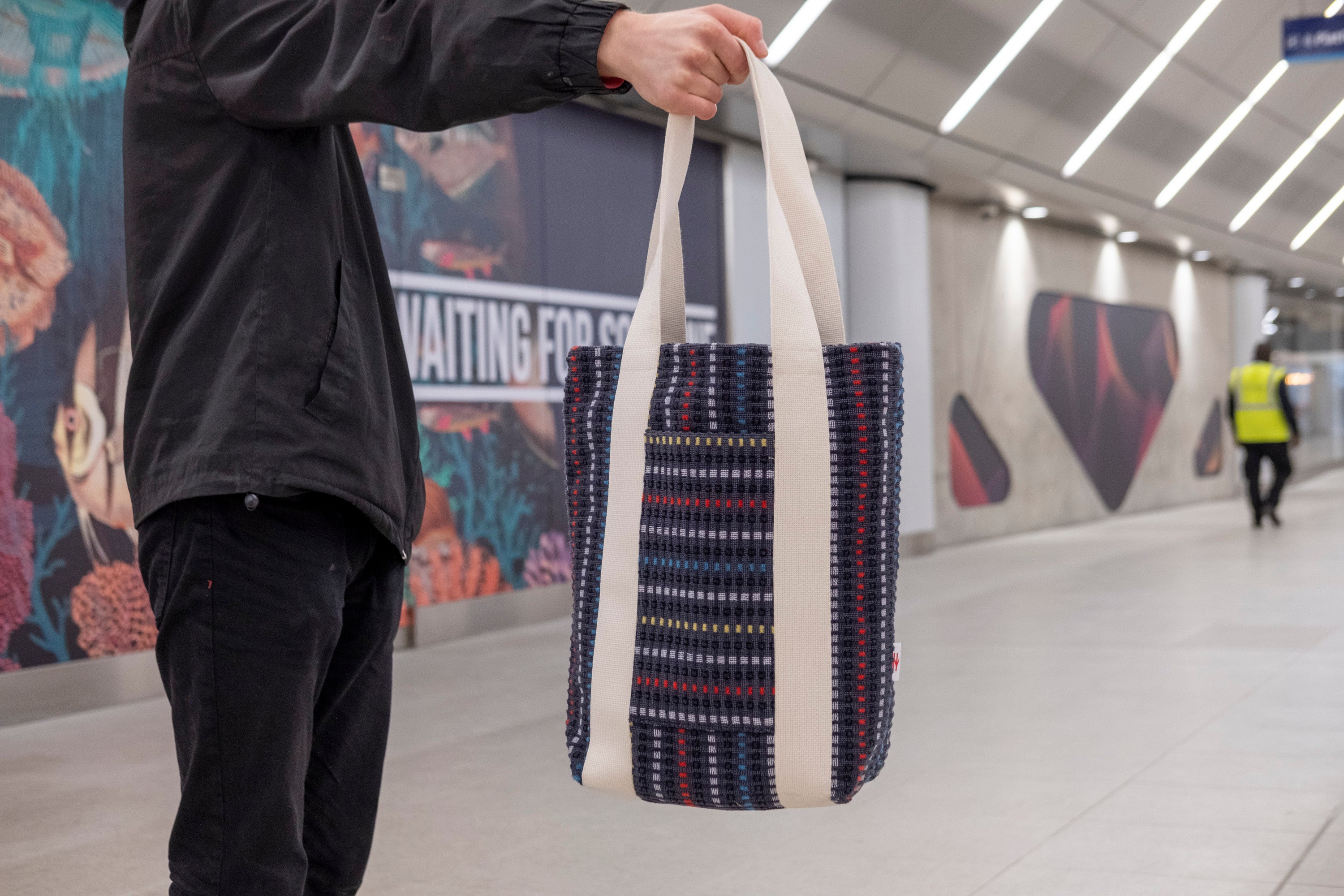 Tote Bag | British Rail Trojan Fabric | Shed Number 2